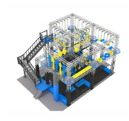 Indoor Rope Course Equipment, Adventure Indoor Rope Course for Kids ...