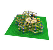 Indoor Rope Course Equipment, Adventure Indoor Rope Course for Kids ...