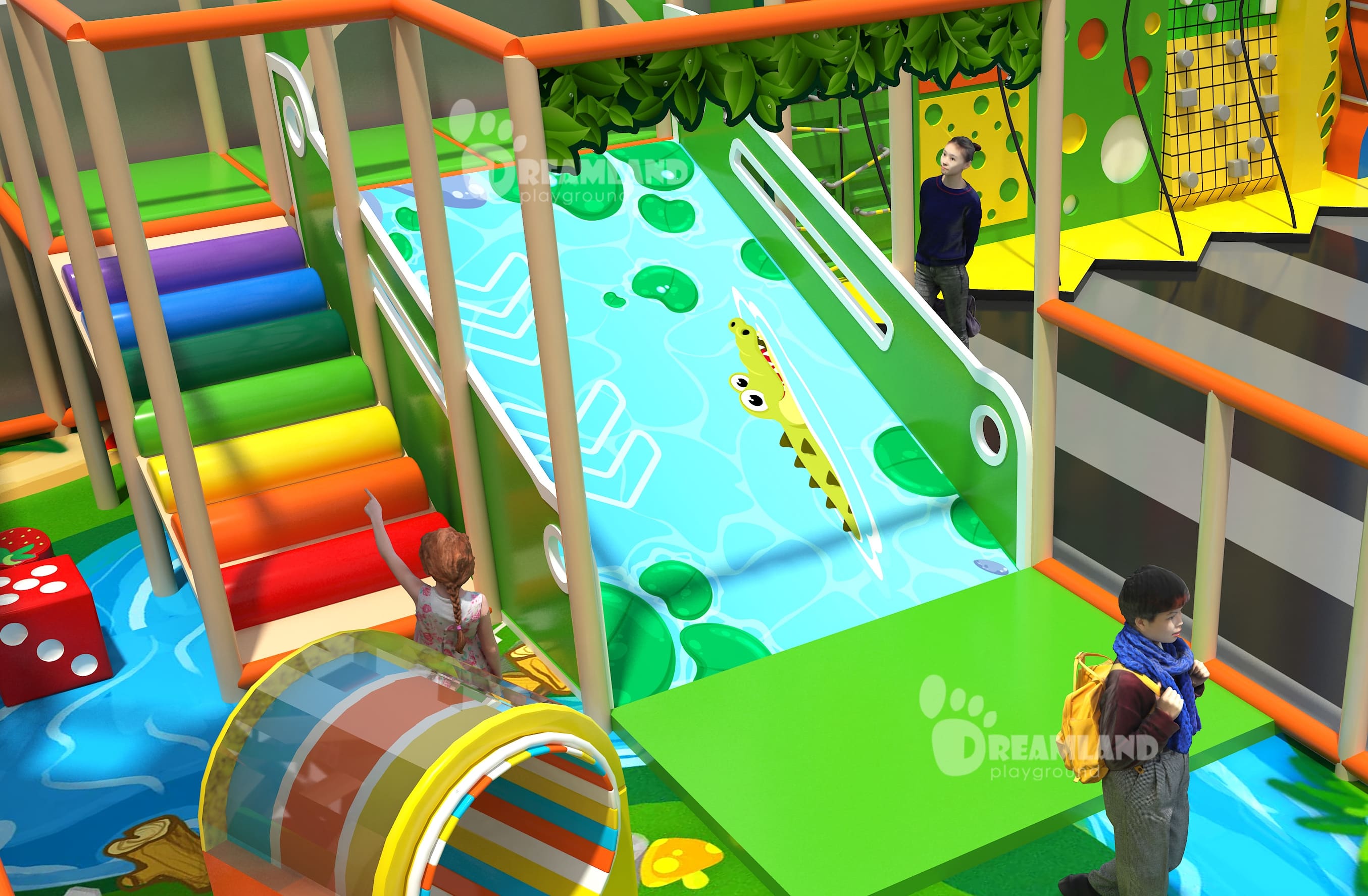 Indoor playground attractions - Dreamland Manufacturer