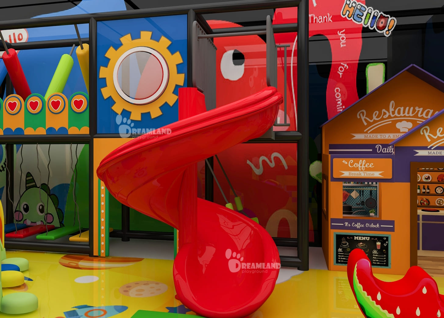 Indoor playground attractions - Dreamland Manufacturer