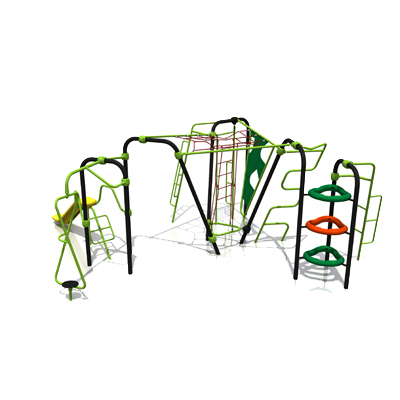 physical activity kids playground outdoor climbing frames DL14-135A ...